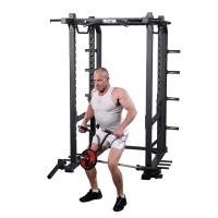 China Commercial Power Cage Squat Rack FRM2006 1300x1660x2310mm for Gym Strength Training for sale
