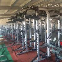 China Commercial Power Cage Squat Rack FRM2006 1300x1660x2310mm for Gym Strength Training for sale