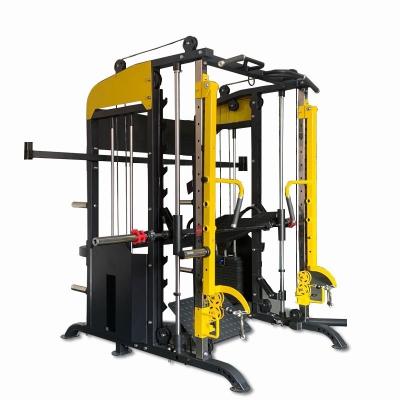 China High Quality All-In-One Indoor Gym Equipment Multi-Functional Steel Smith Machine for Back Chest Shoulder Arm Training for sale
