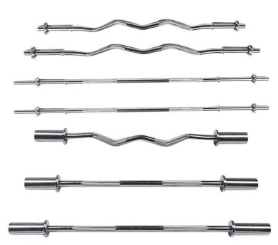 China Hot Sale Strength Training Gym Equipment Power Weightlifting 1.2m Curl Barbell Bar for sale