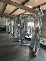 China Multi-Functional Smith Machine Gym Equipment 1300x2010x2110mm 380kg for Commercial Fitness Center for sale