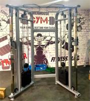 China Multi-Functional Smith Machine Gym Equipment 1300x2010x2110mm 380kg for Commercial Fitness Center for sale