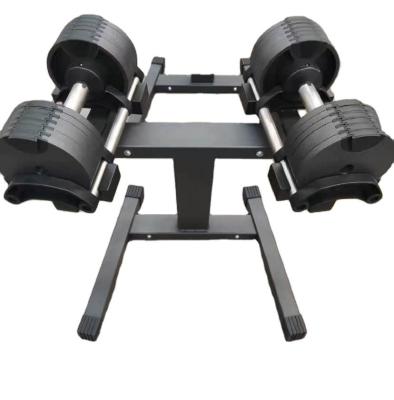 China Home Gym Fitness Equipment Strength Training Free Weights Adjustable Dumbbell for sale