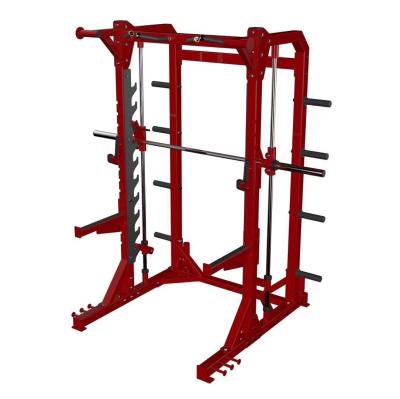 China Commercial Fitness Strength Training Power Bench Press Machine Steel Half Squat Rack Mutli Function Station for sale