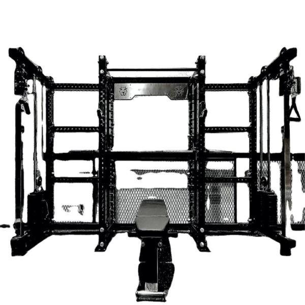 Quality Fitness Equipment Multi Function Station Strength Training Leg Press Squat Rack Power Rack for sale