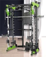 China Multi Function Smith Machine Chest Fly Rowing Squat Rack 1730x2010x2230 mm 230 kg for sale