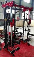 China Multi Function Smith Machine Chest Fly Rowing Squat Rack 1730x2010x2230 mm 230 kg for sale