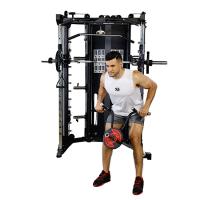 China Multi Functional Smith Machine Arm Chest Leg Press Strength Training Gym Equipment 390kg for sale