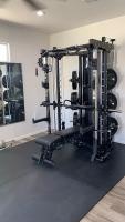 China Multi Functional Home Gym Smith Machine 390kg Tip Welding for Gym Center for sale