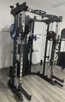 China Multi-Function Smith Machine with Weight Stack - 1500x2000x2250mm, 393kg for Home & Commercial Gym for sale