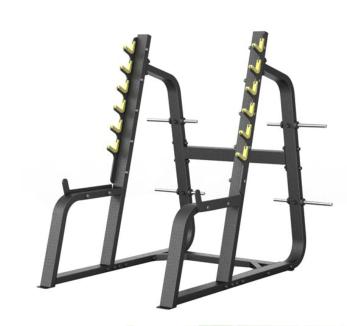 Quality Adjustable Heavy Duty Squat Rack for Home Gym and Commercial Fitness | Power Rack with Pull Up Bar and Barbell Holders for sale