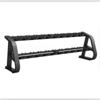 China Custom Multi Function Gym Machine Steel Dumbbell Rack 2.3m Home Strength Training Set for sale
