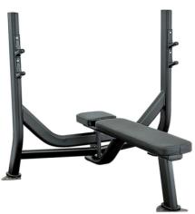 China Freeman XF-27 Wholesale High Quality Flat Steel Bench Home Gym Fitness Equipment Medium Loader Weight Bench for sale