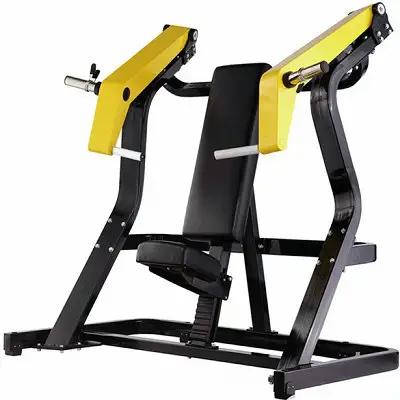 China Incline Chest Press Machine Plate Loaded Commercial Fitness Studio Chest Shoulder Strength Training Triceps Muscle Building Freeman Gym Equipment for sale