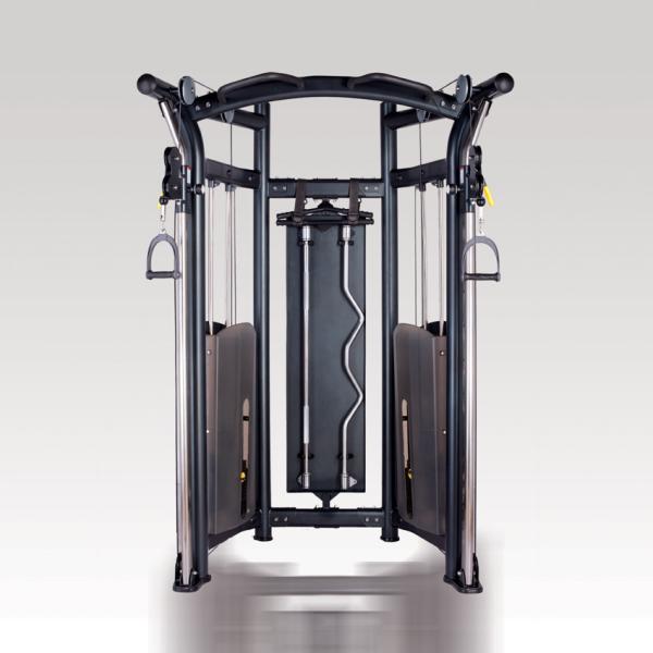 Quality Heavy Duty Q235 Rectangular Tube Steel Smith Machine Cable Crossover Home Commercial Gym Workout Equipment Freeman Machine for sale