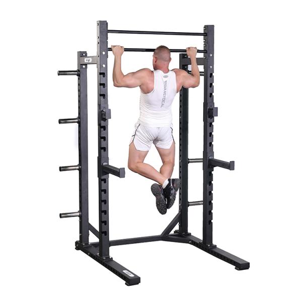 Quality 2026 Newest Strength Training Premium Home Power Rack Comprehensive Fitness with Squats Pull Ups Press for sale