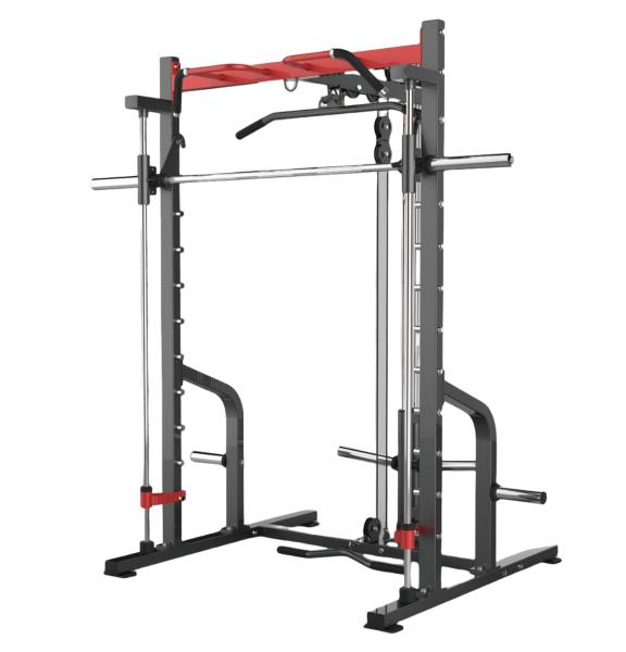 Quality  High Quality Bio-mechanical Strength Club Equipment Integrated Multi Squat Power Rack for sale