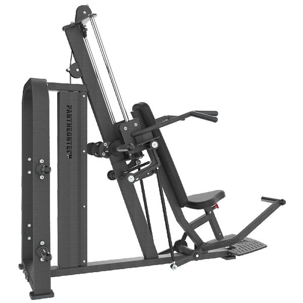 Quality Smooth Silent Seated Shoulder Press Gym Machine Upper Body Strength Station for sale