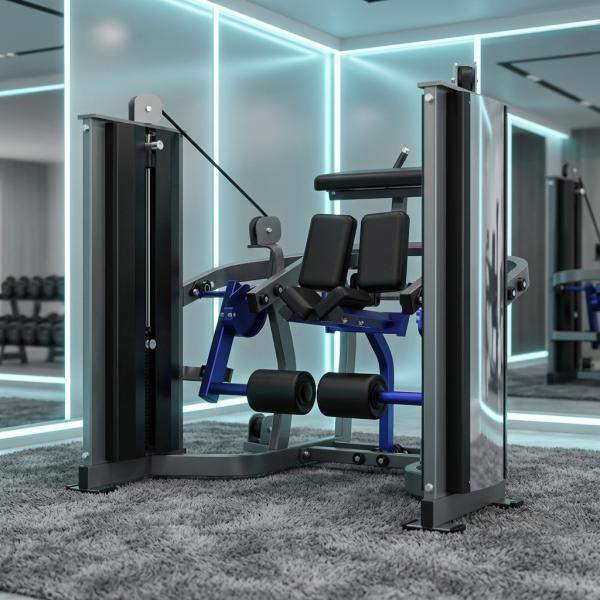Quality Biomechanical Belt Transmission Kneel Leg Curl Isolated Hamstring Workout for sale