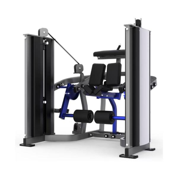 Quality Biomechanical Belt Transmission Kneel Leg Curl Isolated Hamstring Workout Machine for sale