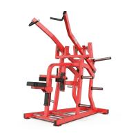 Quality Professional Iso Lateral Wide Plate Loaded Lat Pulldown Machine Heavy Duty Steel for sale