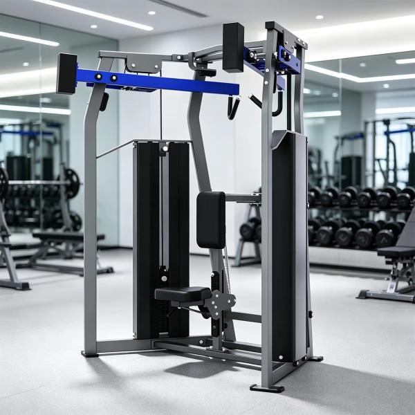 Quality Commercial High Pulley Machine, Lat Pulldown Equipment for Gym Back Training for sale