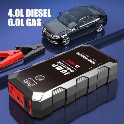 China 1000A 12V Multi-function Portable Lithium Car Jump Starter Power Bank for sale
