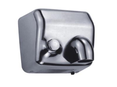 China Commercial Hand Dryer Stainless Steel Brushed Chrome Bathroom Restroom 2300W for sale
