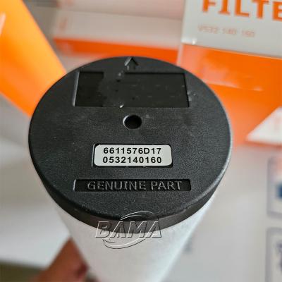 Cina Ispezione video fornita a pompa a vuoto Elemento filtro di separazione della nebbia di olio 0532140160 in vendita