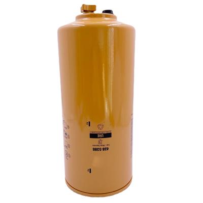 China Glasvezel kerncomponenten brandstof- en waterseparatiefilter 438-5386 voor zware apparatuur Te koop