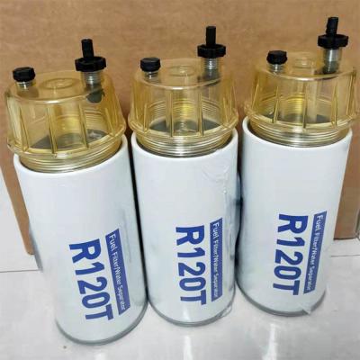 中国 R120P 燃料フィルター要素と3ヶ月コアコンポーネントを持つオイルフィルター要素 販売のため