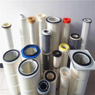 China Cartucho de filtro de poeira de remoção rápida de seis orelhas para máquina de arejar e revestimento em pó à venda