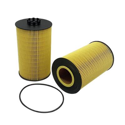 China Componentes de núcleo de fibra de vidro Filtro de óleo de camião de fornecimento 51.05504-0122 para filtragem de óleo à venda