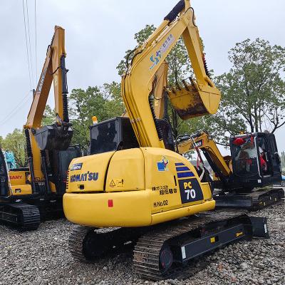 Cina Scavatori Komatsu usati Macchine pesanti PC70-8 7T in vendita