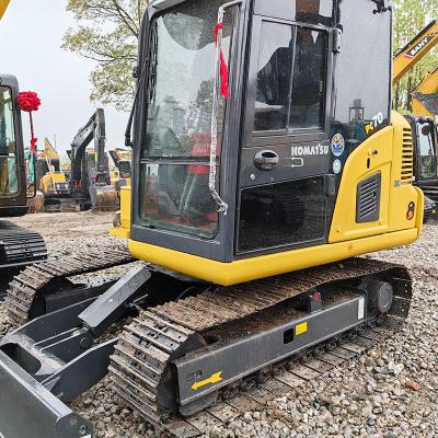 Cina Scavatori Komatsu usati Macchine pesanti PC70-8 7T in vendita