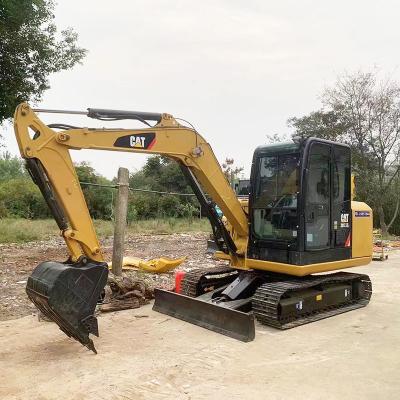 China 5 ton tweedehands kattenmachine voor het verplaatsen van aarde graafmachine 305.5E Te koop