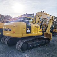 China Secondhand Construction Engineering Used Komatsu Pc160-7 Excavator for sale