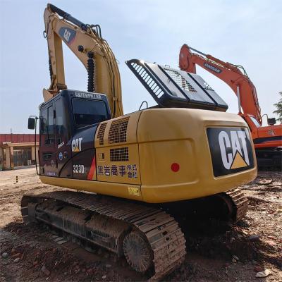 China CAT Equipment 323 USA Brand Caterpillar Gebruikte spoorgraafmachines Te koop
