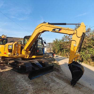 China Gebruikte graafmachine Epa Cat 307E2 Mini Hydraulische trekker graafmachine Te koop