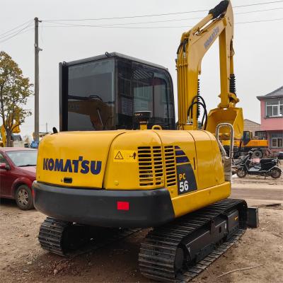 Cina Giappone Pc56-7 Escavatori Komatsu Usati Attrezzature per il movimento della terra in vendita