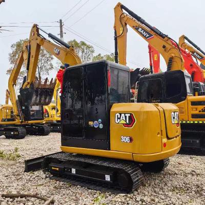 Cina Tracciato di trascinamento utilizzato 6 tonnellate Piccolo CAT 306 Escavatore in vendita