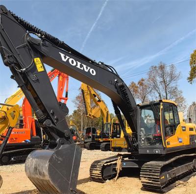Cina Track Earthmoving EC220D Used Volvo Excavators 22t Medium Size Excavator in vendita