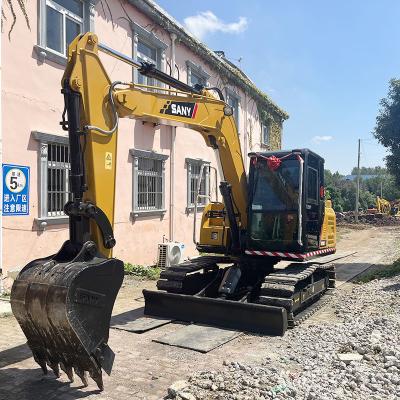 China Sy95 60,7kw Gebruikte Sany graafmachines Klein 9Ton Engineering 9180kg Digger Graafmachine tweedehands Te koop