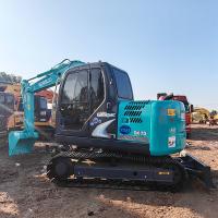 China 41kw SK 75 Second Hand Kobelco Excavators Engineering Construction Second Hand Diggers for sale
