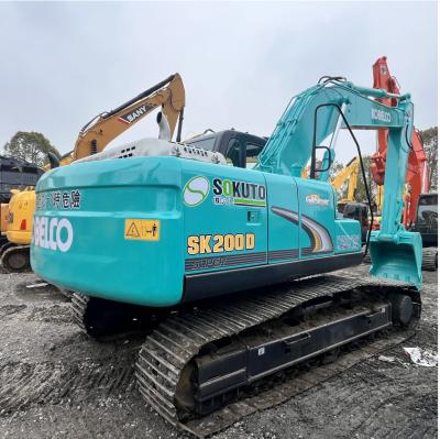 Cina SK200D Escavatori Kobelco usati Escavatori di seconda mano in vendita