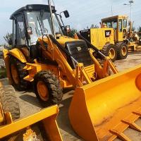 China Construction Engineering Second Hand Wheel Loader 8000kg Jcb Backhoe Loader 4cx for sale