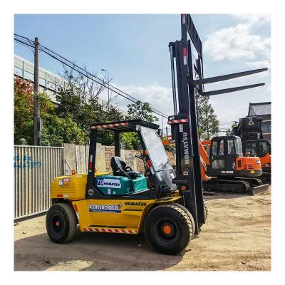 Cina Vernice originale 7 tonnellate carrello elevatore 70 Komatsu attrezzature forestali in vendita