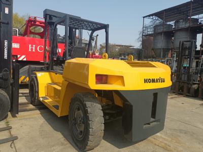 Cina Giapponese 15 tonnellate Usato carrello elevatore Komatsu FD150 Motore diesel idraulico tracciato in vendita