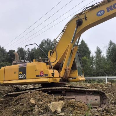 中国 中古コマツー PC220 掘削機 建設や鉱山プロジェクトに最適 販売のため