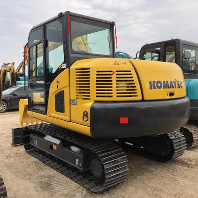 中国 6トン 日本ブランド 中古 コマツー PC60 建設 掘削 0.25 M3 容量 中古 掘削機 在庫 販売のため